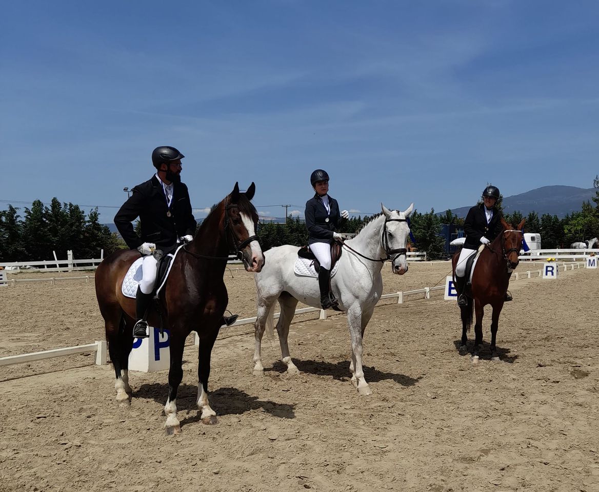 3η θεση στην ιππικη δεξιοτεχνια - Ιππικός Όμιλος Πήγασος