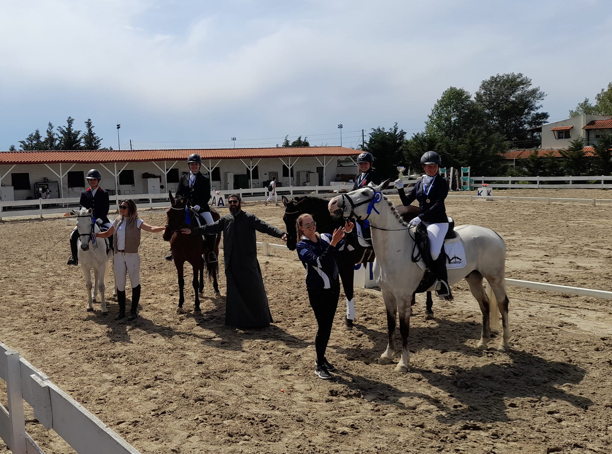 3η θεση στην ιππικη δεξιοτεχνια - Ιππικός Όμιλος Πήγασος